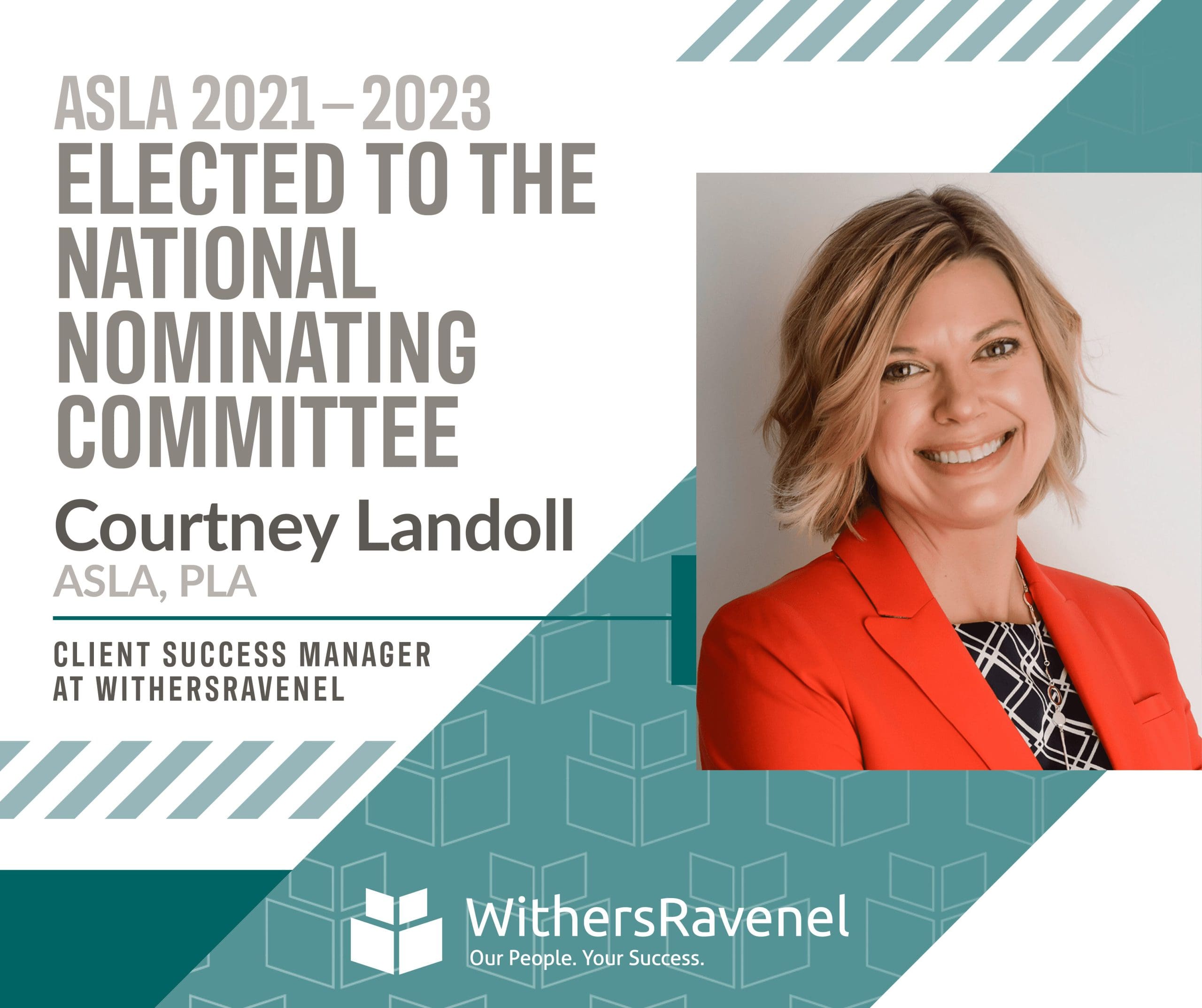 ASLA elects Courtney Landoll to Nominating Committee - WithersRavenel
