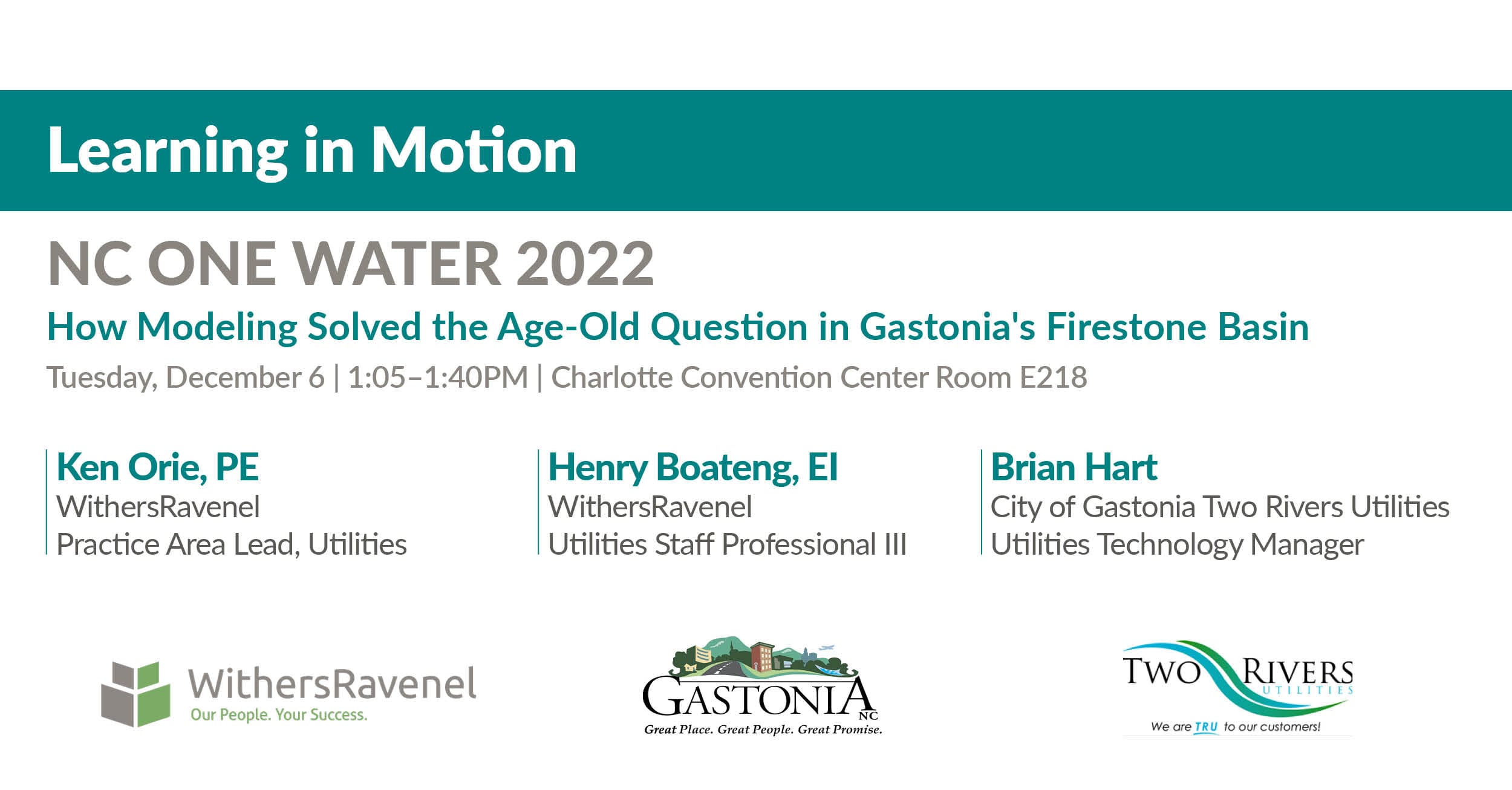 Modeling Gastonia's Firestone Basin - WithersRavenel