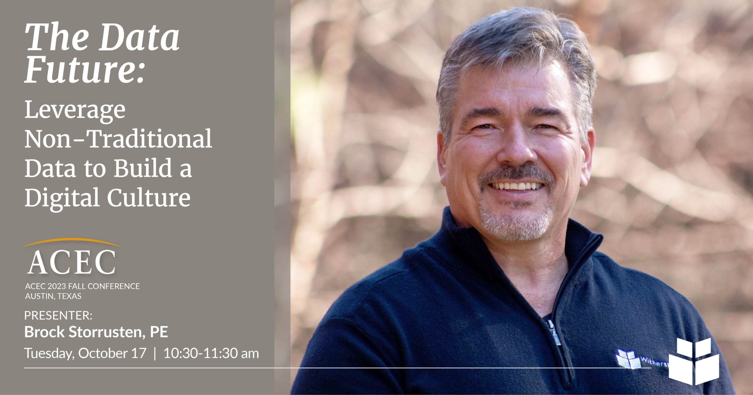 Brock Storrusten to speak at ACEC 2023 Fall Conference - WithersRavenel