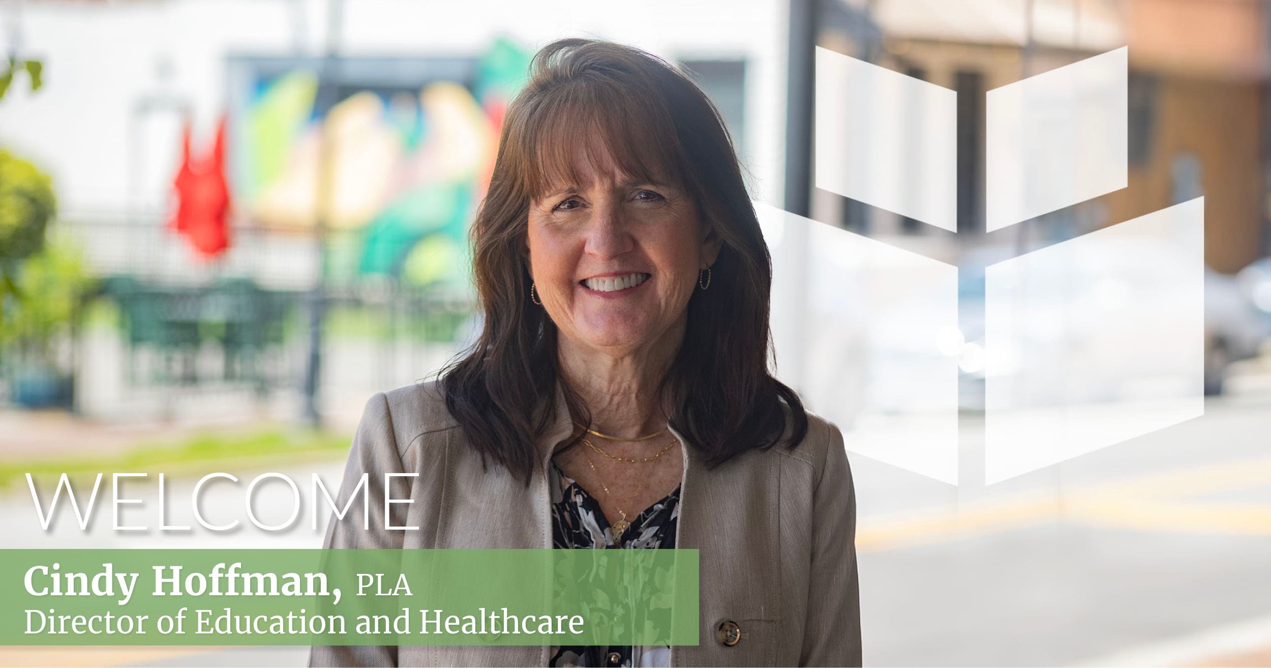 Cindy Hoffman to Lead Education and Healthcare Projects